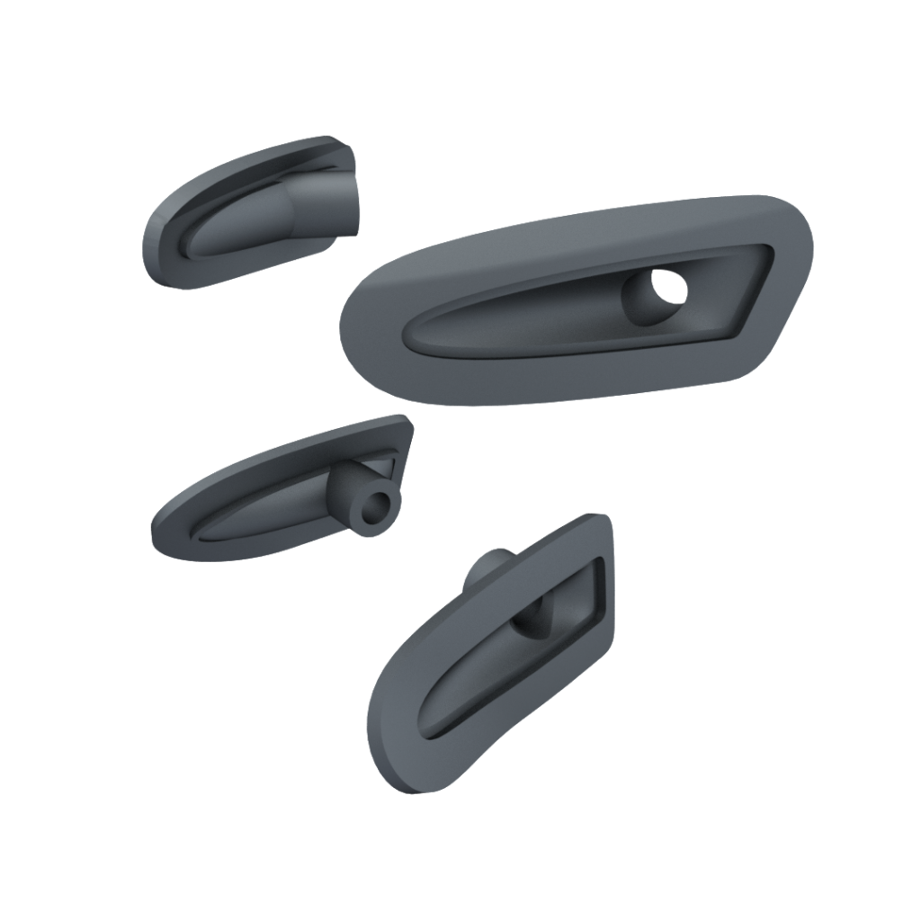 Corvette C6 bumper buckets | Q-GARAGE Shop