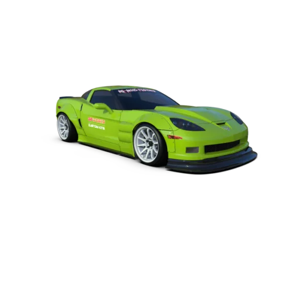 Corvette C6 2025 GR WORKS Edition V1 Wide Kit | Q-GARAGE Shop